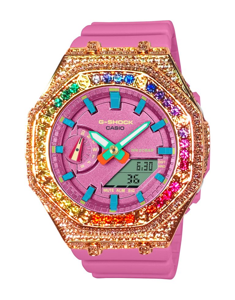 G Shock Mini Chronoak Rainbow GMA-S2100SB-4ADR - Chrono Collection